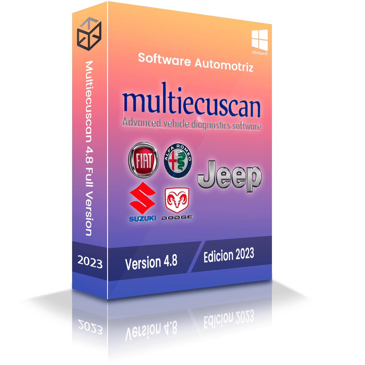 Multiecuscan 4.8 2023 Soft Scanner - (Fiat Jeep Alfa Romeo) - SC ...